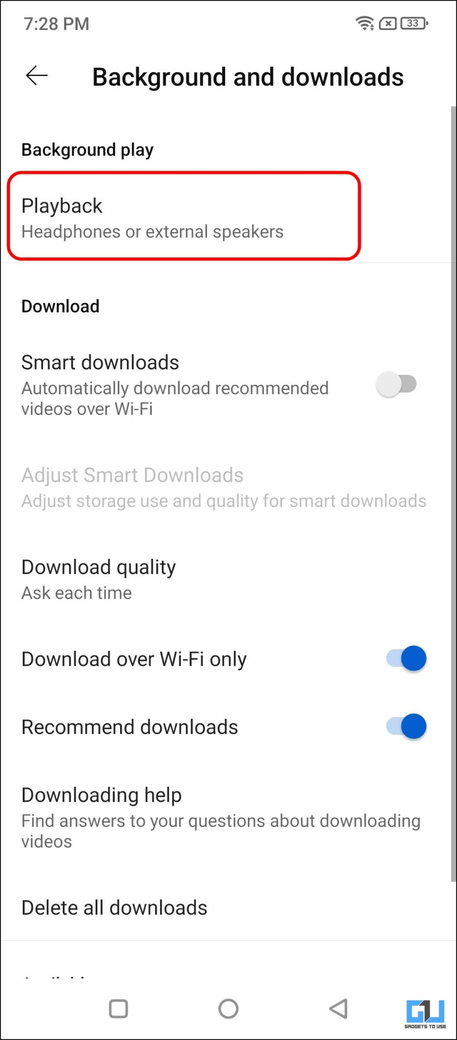 10 Ways Fix YouTube Videos Not Playing in Background With Premium - Gadgets To Use