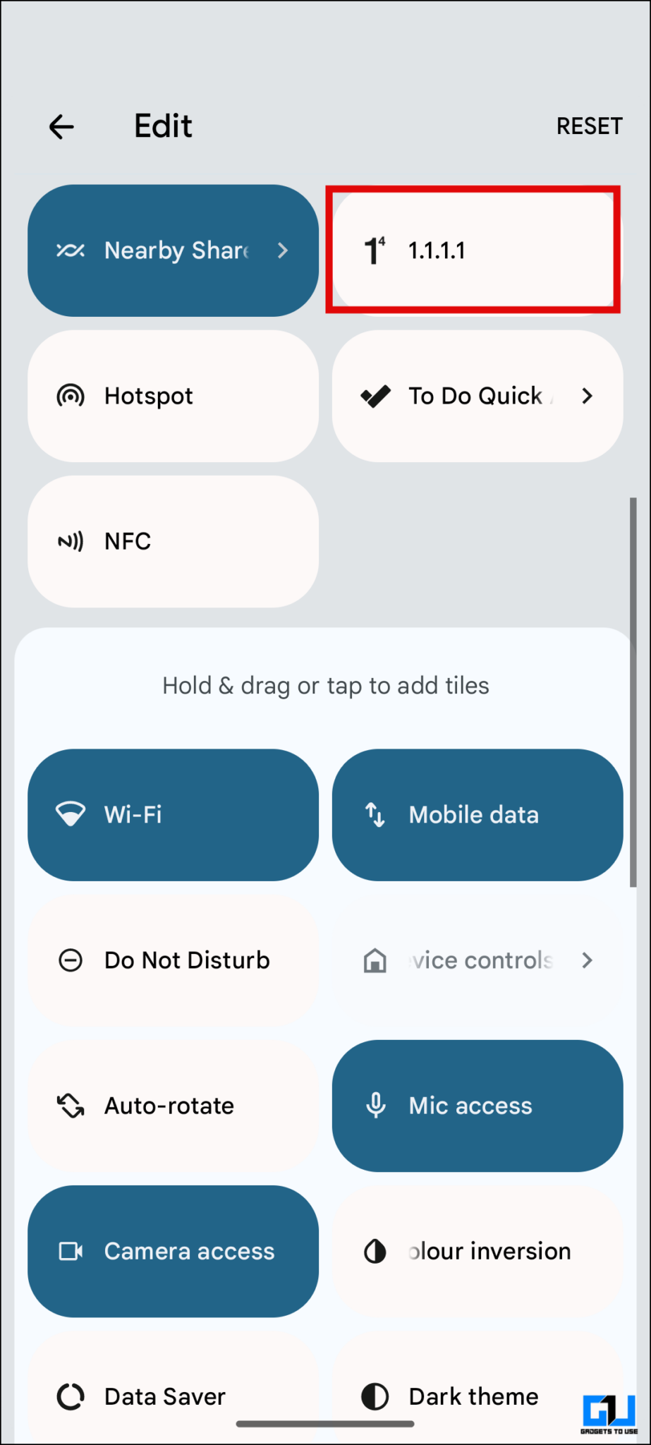 3 Ways to Add Quick Settings Tiles on Your Android Phone - Gadgets To Use