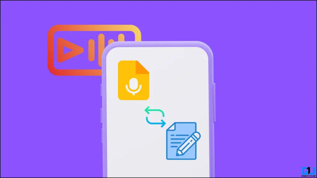 4 Ways to Convert Recorded Voice Into Text Notes on Android - Gadgets ...