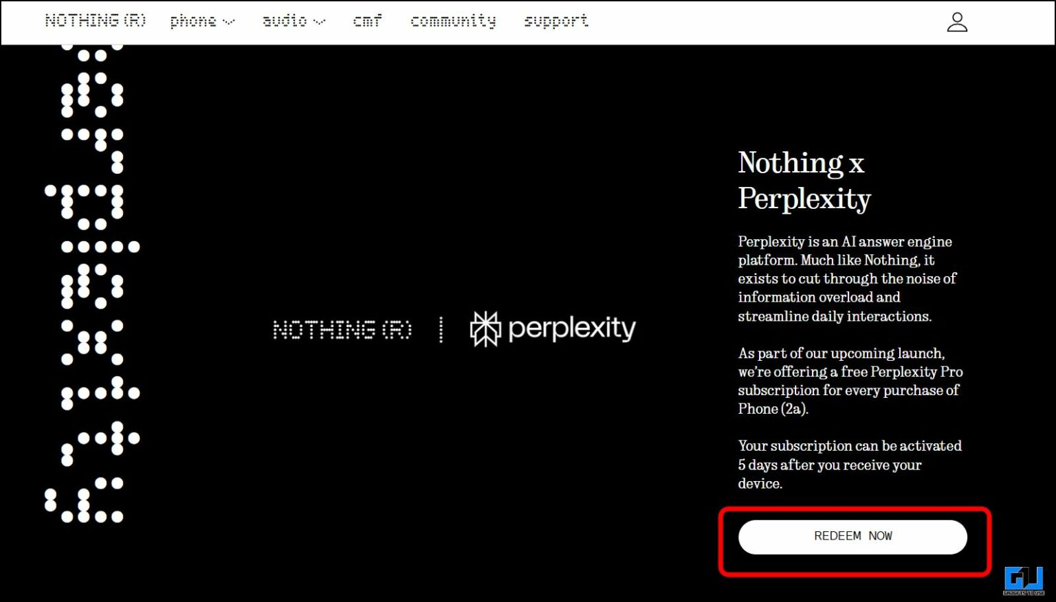 How to Redeem Perplexity Pro Offer of Nothing Phone 2a - Gadgets To Use