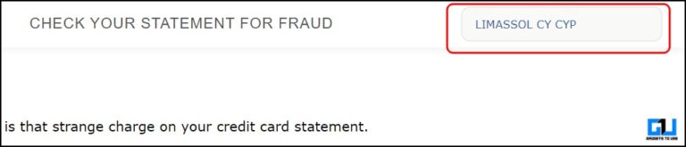 How to Identify Random Charge on Your Credit Card - Gadgets To Use