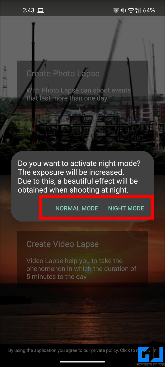 3 Ways to Record a Time Lapse Video With Screen off on Android - Gadgets To Use