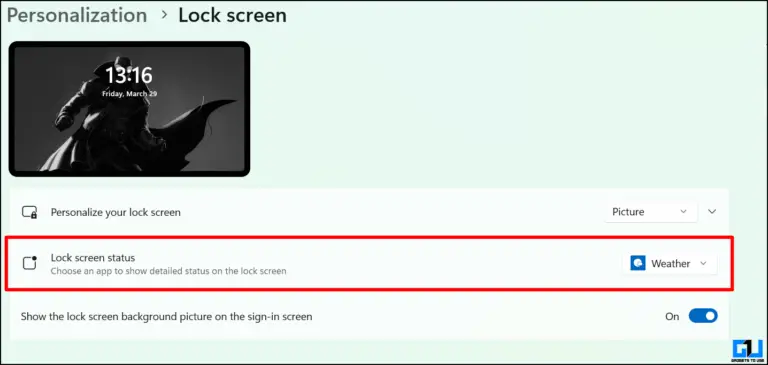 4 Ways to Personalize Lock Screen on Windows 10/11 - Gadgets To Use