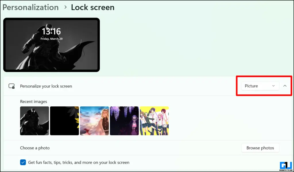 4 Ways to Personalize Lock Screen on Windows 10/11 - Gadgets To Use