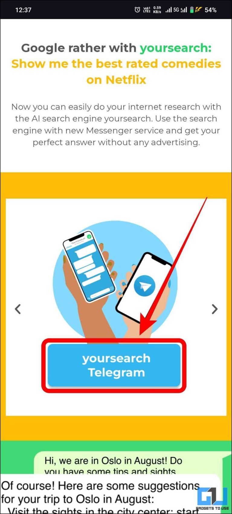2 Ways to Google Search From Telegram or WhatsApp Without Leaving App ...