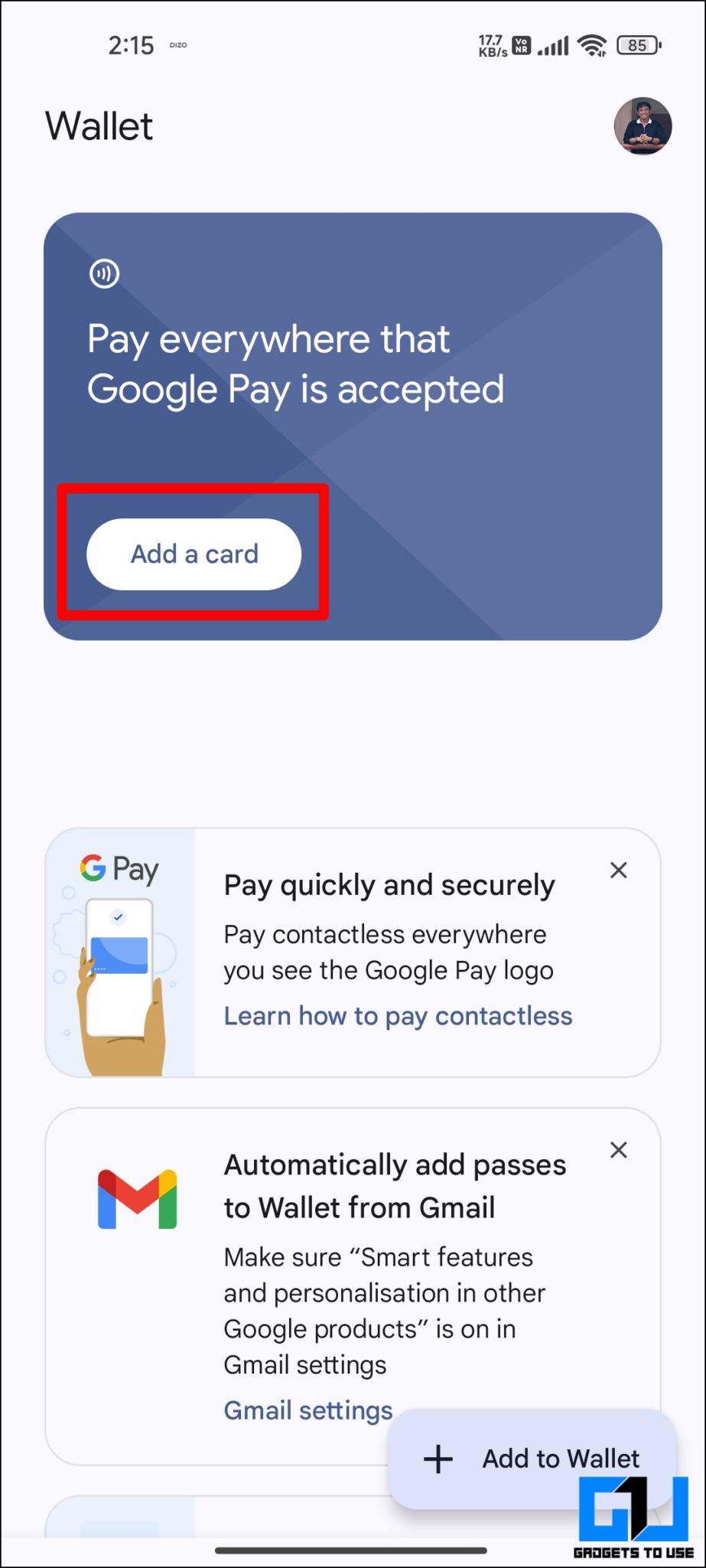 How to Use Google Wallet in India on Any Android Phone - Gadgets To Use