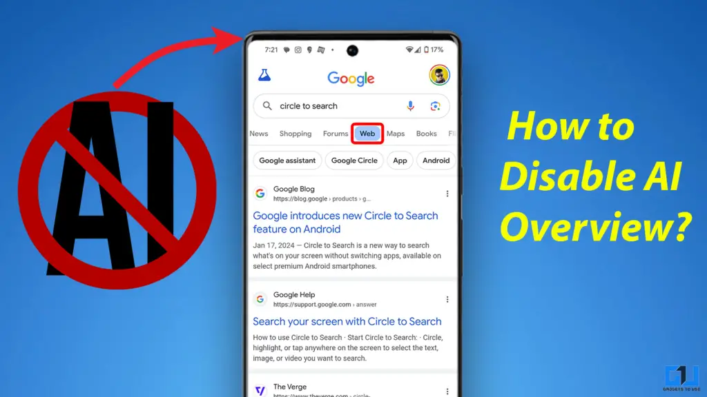 3 Ways You Can Disable Google AI Overviews in Search Results - Gadgets To Use