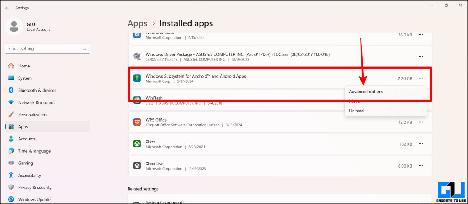 How to Fix WSA for Android Not Working on Windows 11 - Gadgets To Use