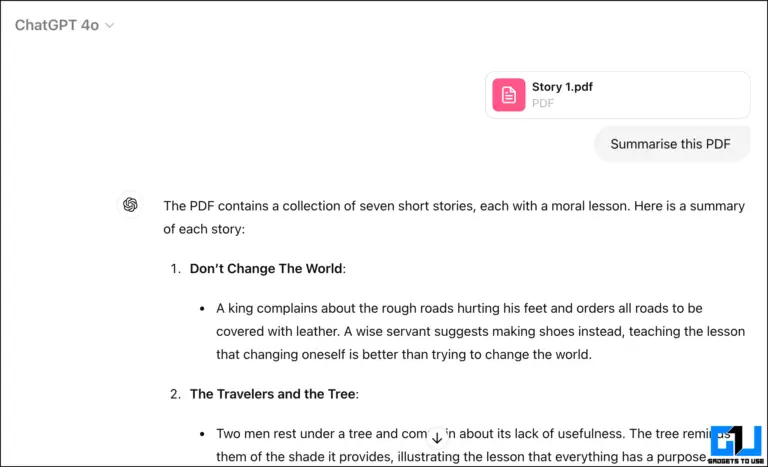 4 Ways To Summarize Pdf Using AI Tools For Free - Gadgets To Use