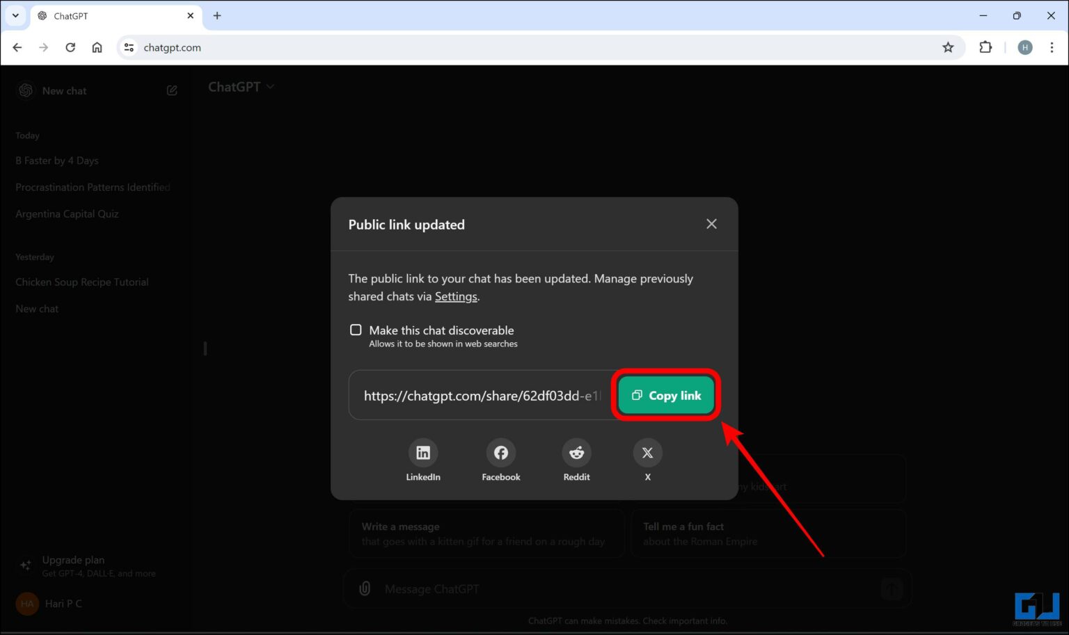 How To Bookmark Or Save ChatGPT Prompts To Use Them Later - Gadgets To Use