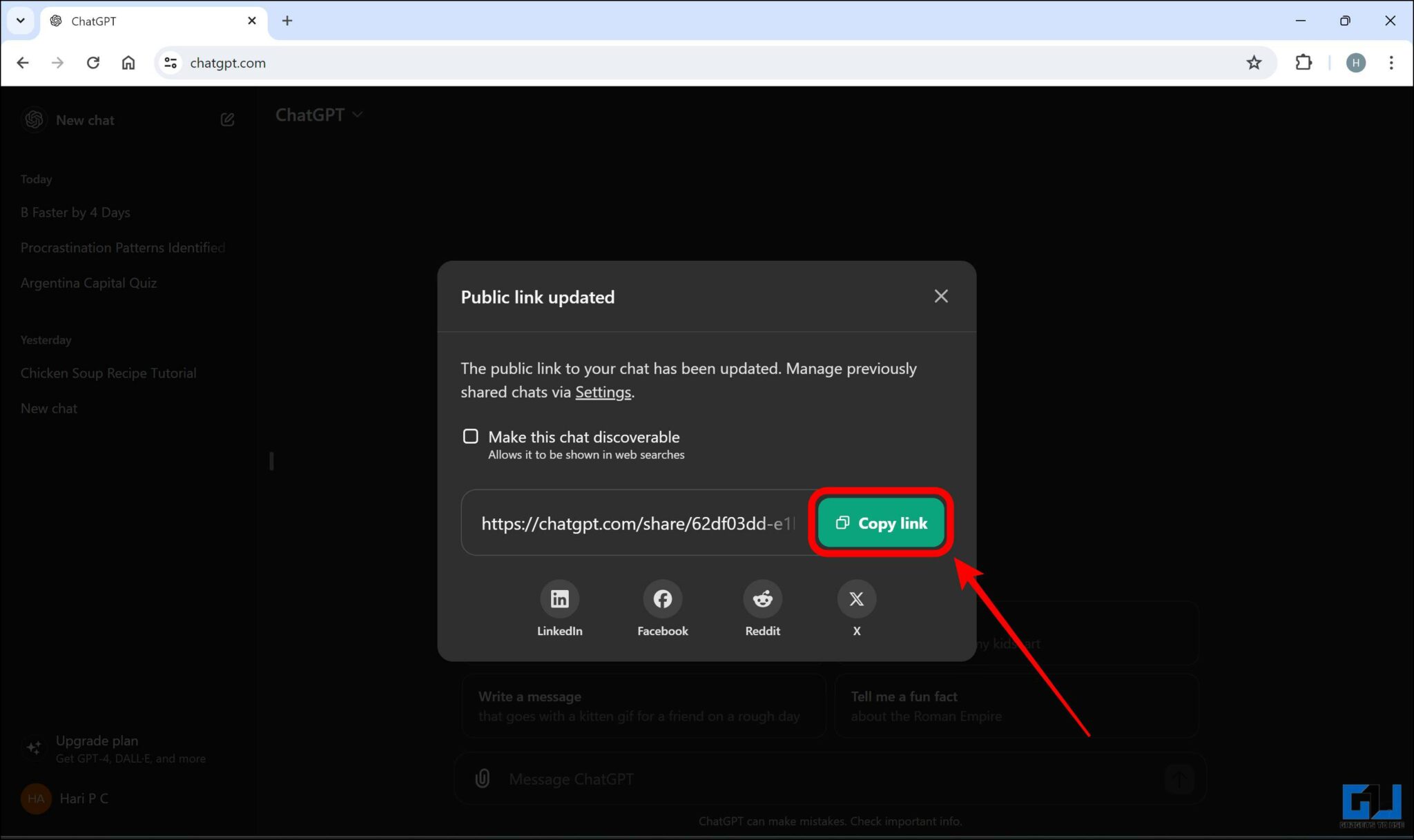 How To Bookmark Or Save ChatGPT Prompts To Use Them Later - Gadgets To Use