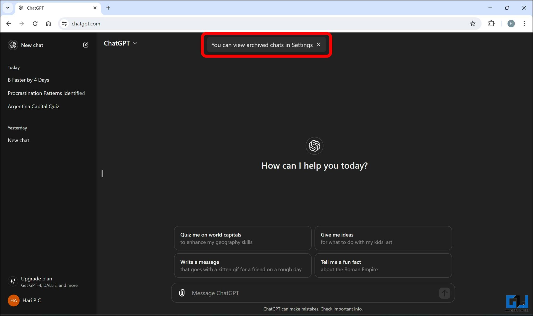 How To Bookmark Or Save ChatGPT Prompts To Use Them Later - Gadgets To Use