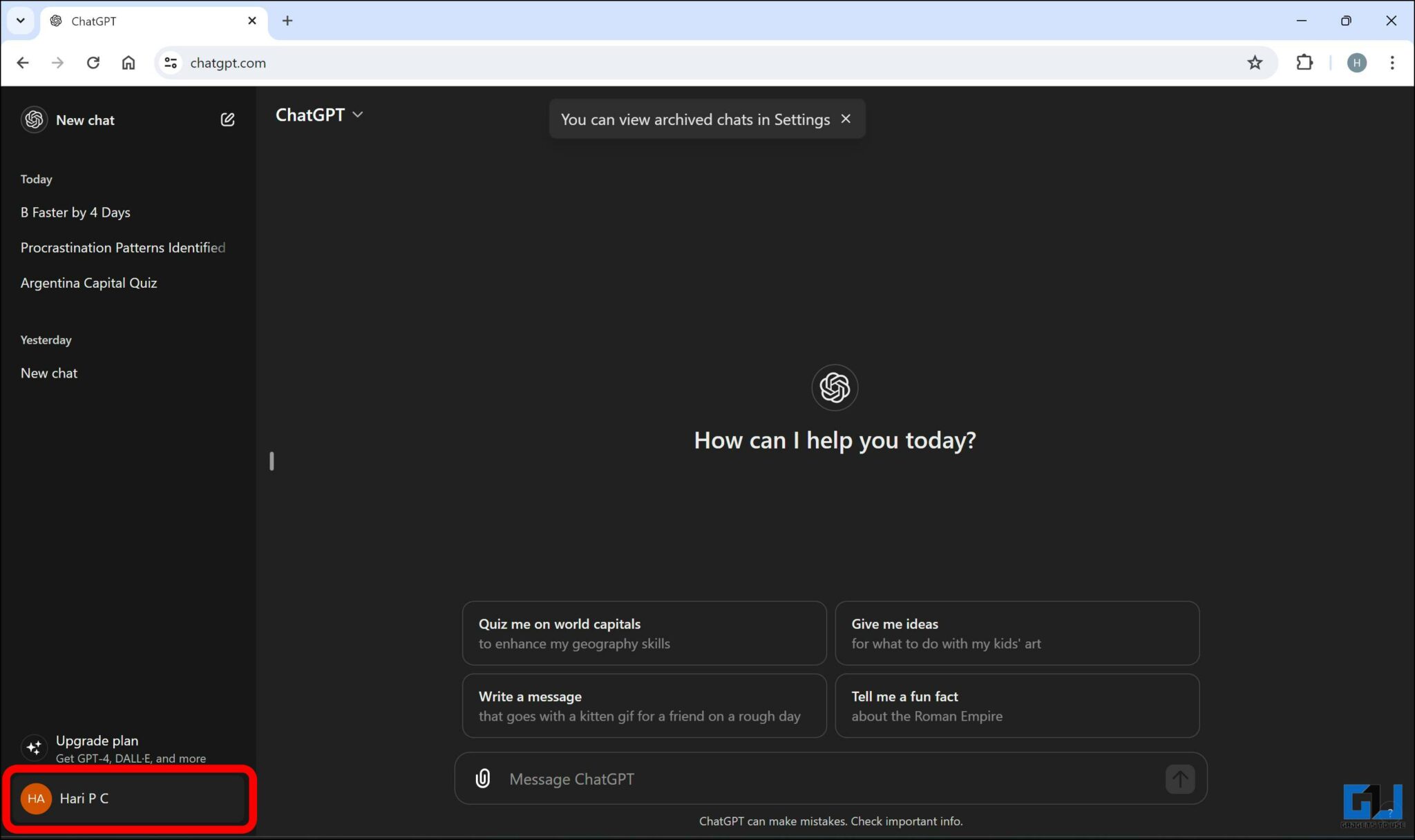 How To Bookmark Or Save ChatGPT Prompts To Use Them Later - Gadgets To Use