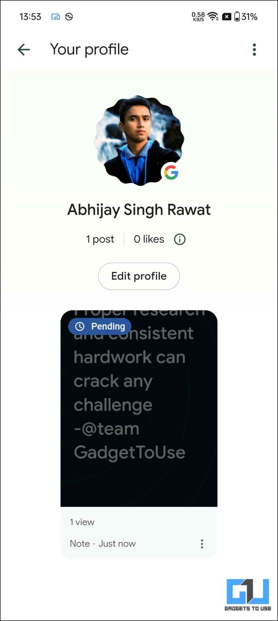 How to Create Google Search Notes Profile and Customize It - Gadgets To Use