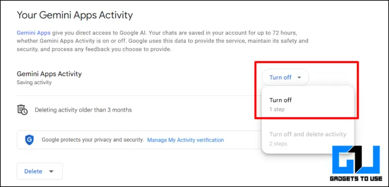 How To Delete All Google Gemini Chats, History And Activity - Gadgets ...