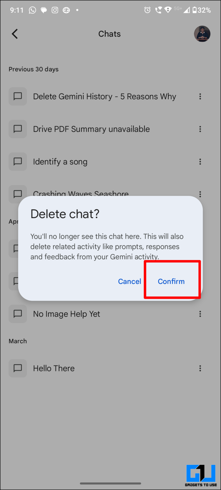 How To Delete All Google Gemini Chats, History And Activity - Gadgets ...