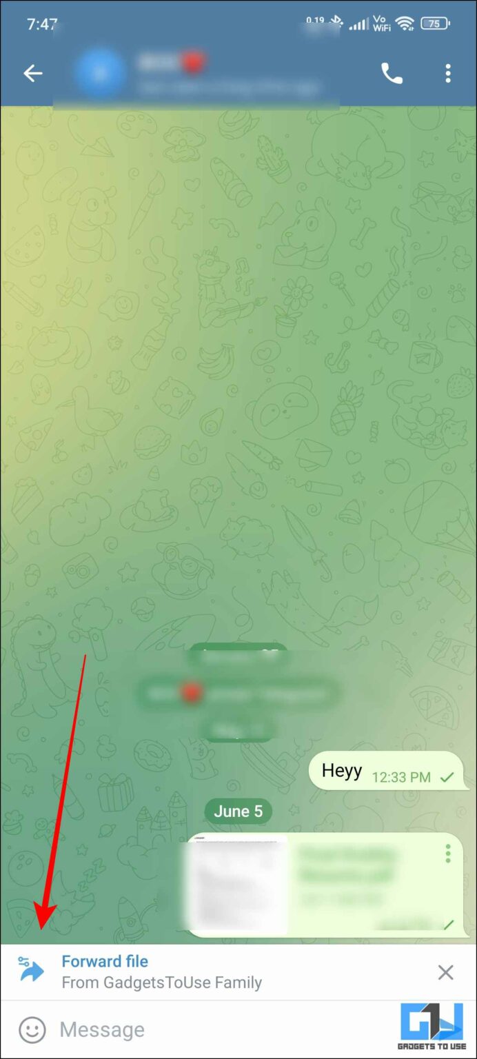How To Share Files In Telegram Without Sender Name And Caption ...