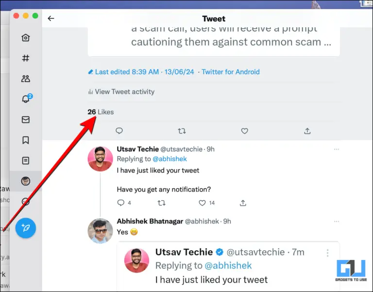 2 Ways To See Private Likes On Your Tweet On X - Gadgets To Use