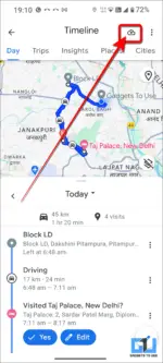 How To Save Your Map Location History From Google To Your Phone ...