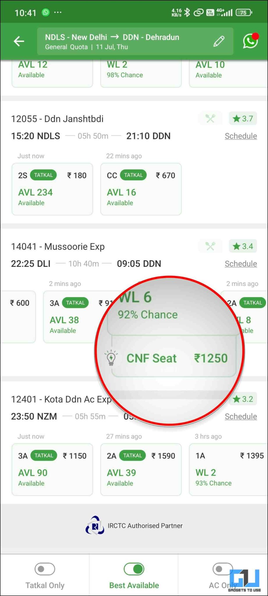 How to Get Confirm Ticket for Any Train Route in India - Gadgets To Use
