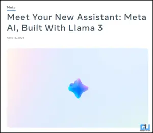 How to Use Meta AI In India on Any Android Phone, PC or Mac - Gadgets ...