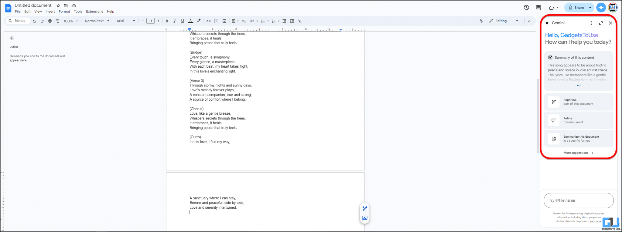 How To Use Gemini Advanced in Gmail, Drive and Google Docs - Gadgets To Use