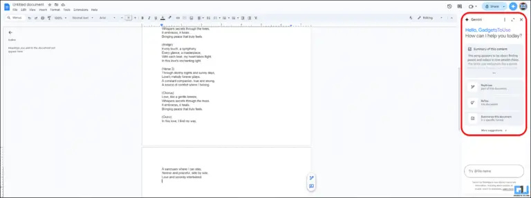 How To Use Gemini Advanced in Gmail, Drive and Google Docs - Gadgets To Use