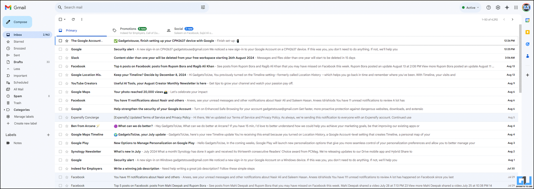 How To Use Gemini Advanced in Gmail, Drive and Google Docs - Gadgets To Use
