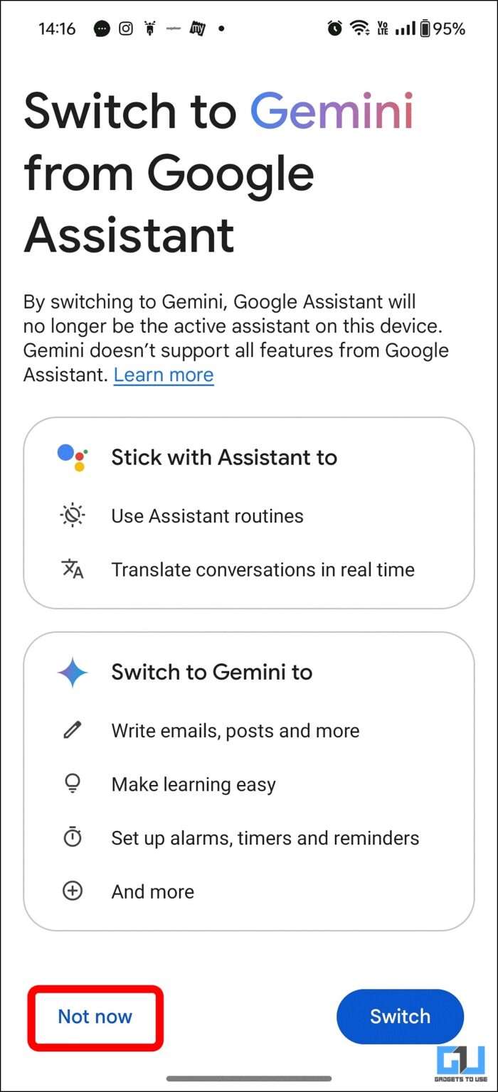 How to Use Gemini on Phone Without Switching to Google Assistant - Gadgets To Use