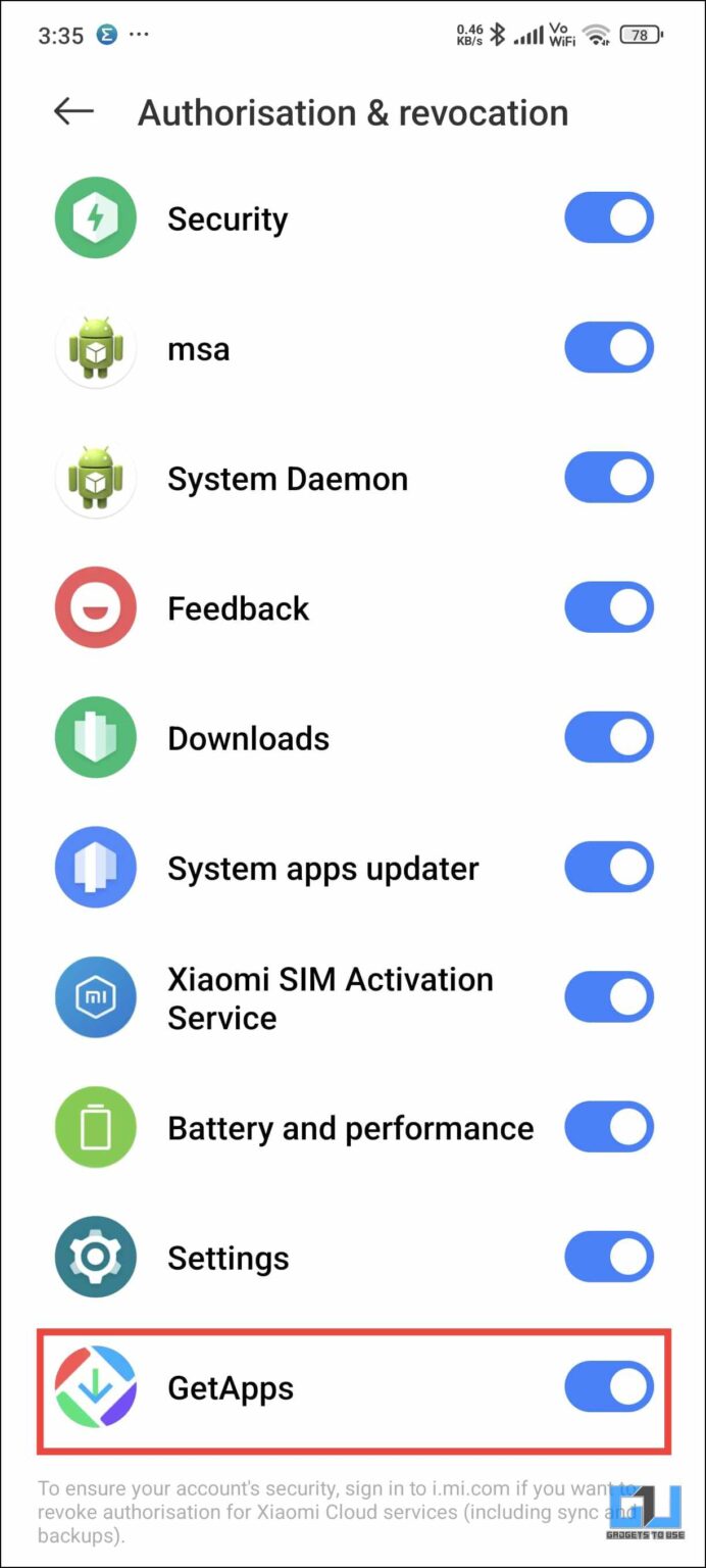 How to Disable GetApps on Xiaomi, Redmi, and Poco Phones Running MIUI (4 Ways) - Gadgets To Use