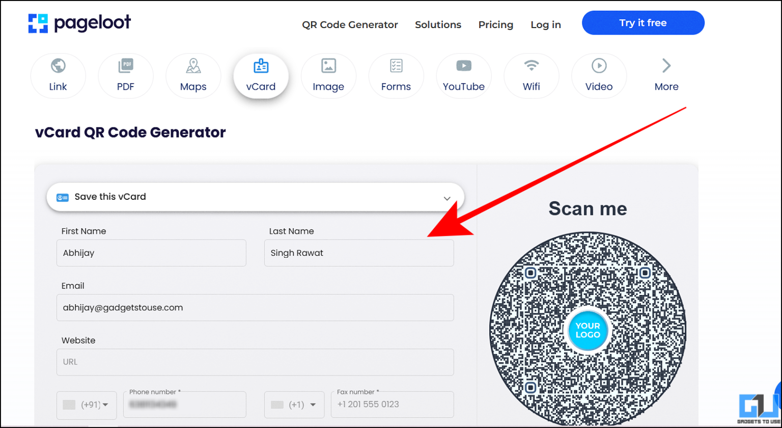 How to Share Phone Contact as a QR Code (4 Ways) - Gadgets To Use