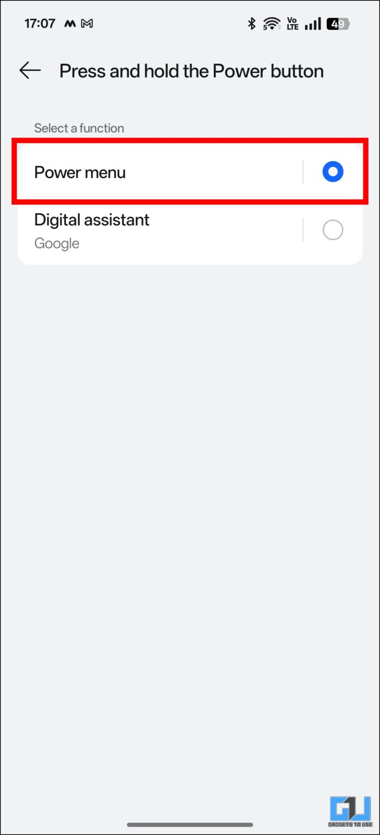 How to Set Quick Action Button For Power Menu on OnePlus, Vivo and OPPO Phones - Gadgets To Use
