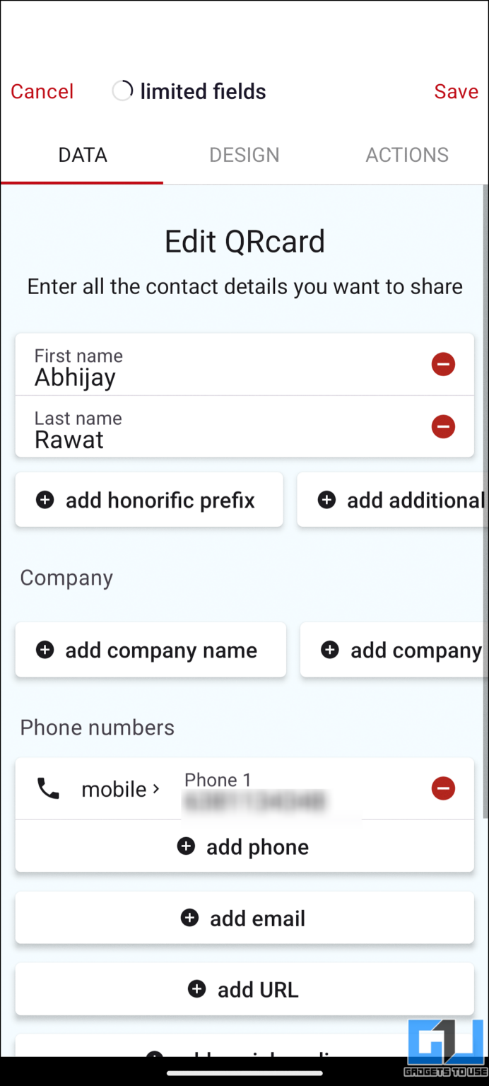 How to Share Phone Contact as a QR Code (4 Ways) - Gadgets To Use