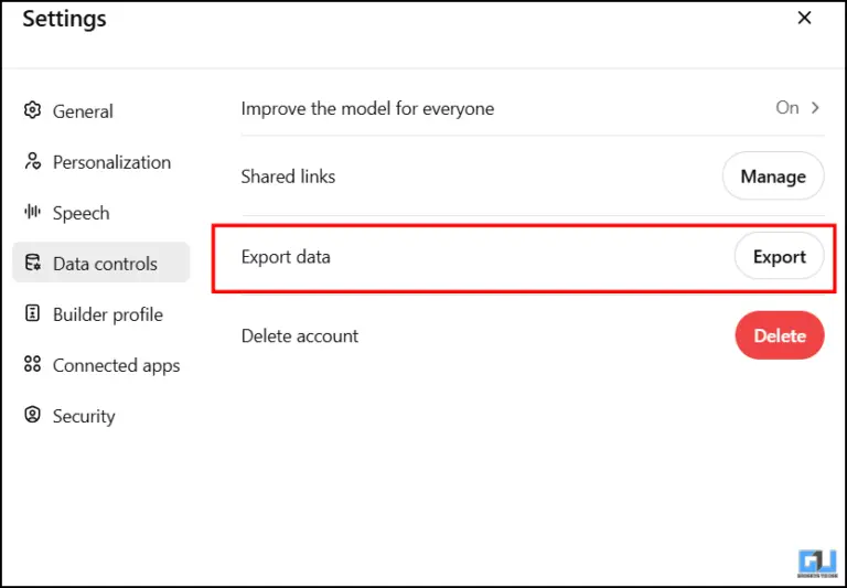 How to Export All Chats and History From ChatGPT - Gadgets To Use