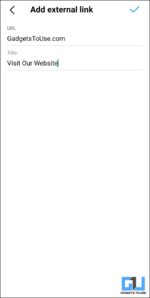 3 Ways to Add Clickable Links in Instagram (2025) - Gadgets To Use