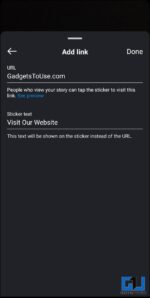 3 Ways to Add Clickable Links in Instagram (2025) - Gadgets To Use