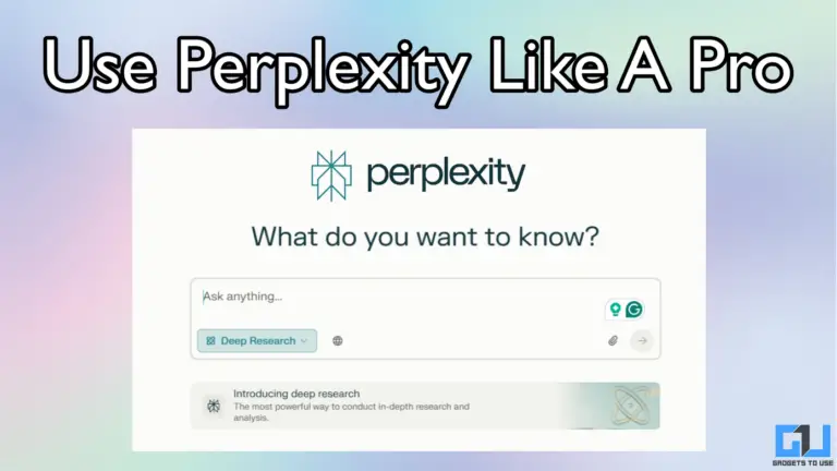 Change These 5 Settings To Use Perplexity Like A Pro - Gadgets To Use