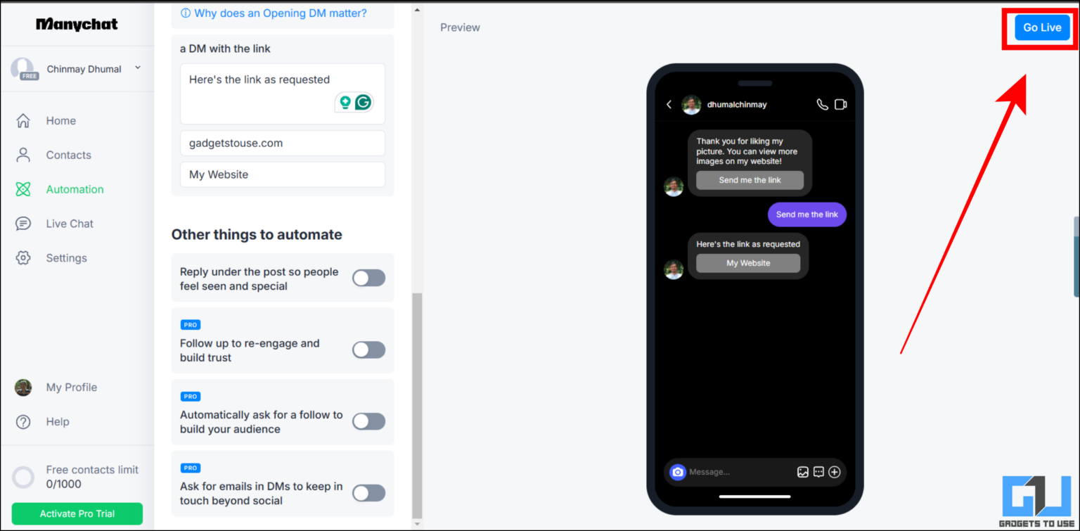3 Ways to Add Clickable Links in Instagram (2025) - Gadgets To Use