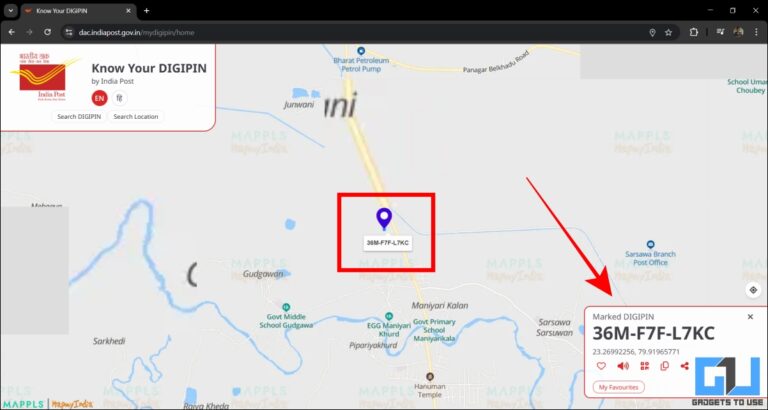 How to Convert DIGIPIN to Google Map Location - Gadgets To Use